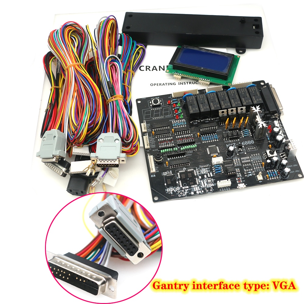Arcade DIY Toy Vending Crane Machine Motherboard Mainboard English Claw ...