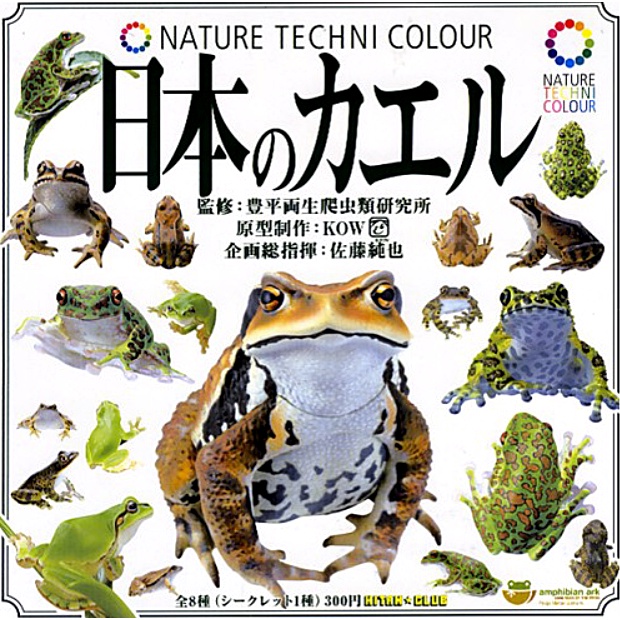 (มีของพร้อมส่ง) กาชาปองกบญี่ปุ่นฐานไม้ Gashapon Nature Techni Colour Kitan Club Frogs Of Japan ...