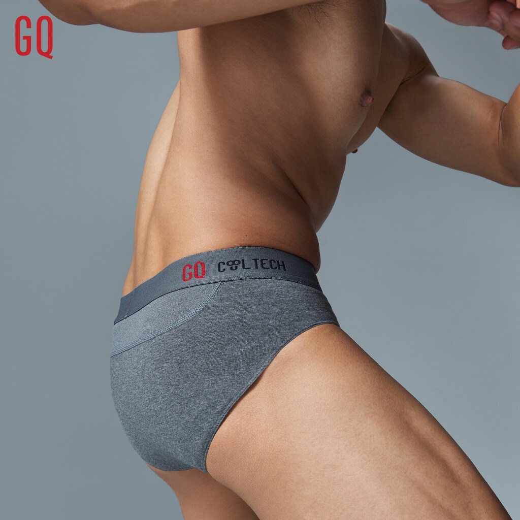 [ขายดีอันดับ 1] GQ Cool Tech กางเกงในไข่เย็น รุ่น New Normal ทรง Bikini (กางเกงในชาย cooltech ...