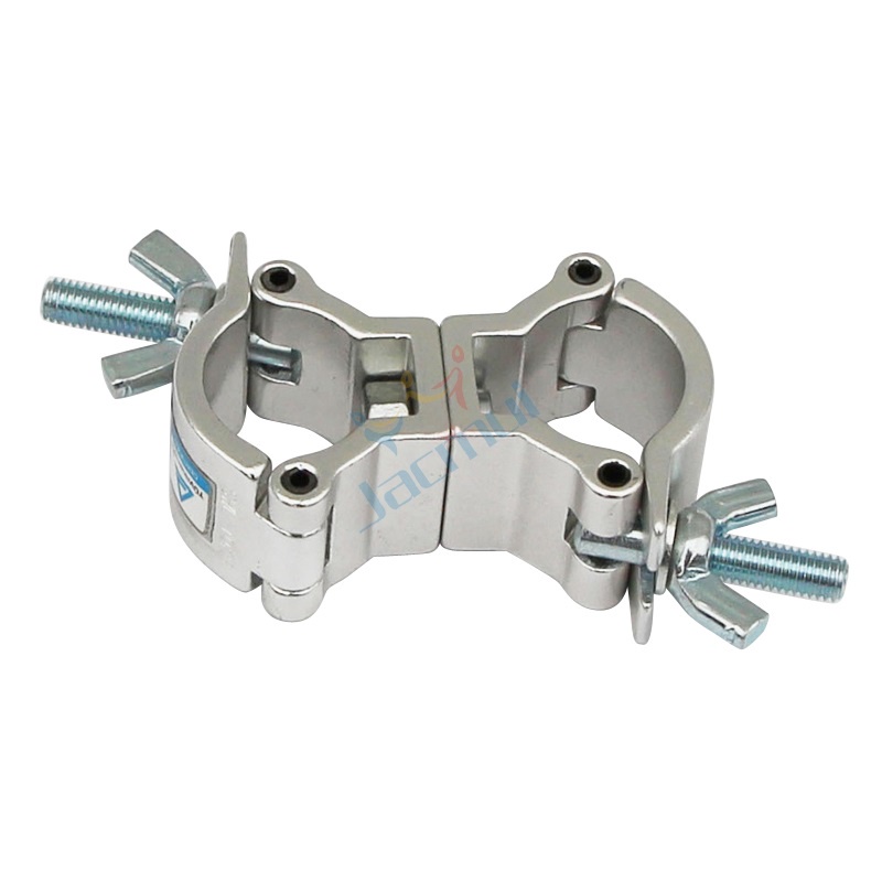 Aluminum Alloy Beam Tube Hook 32-35mm Stage Connector Clamp Double Loop ...