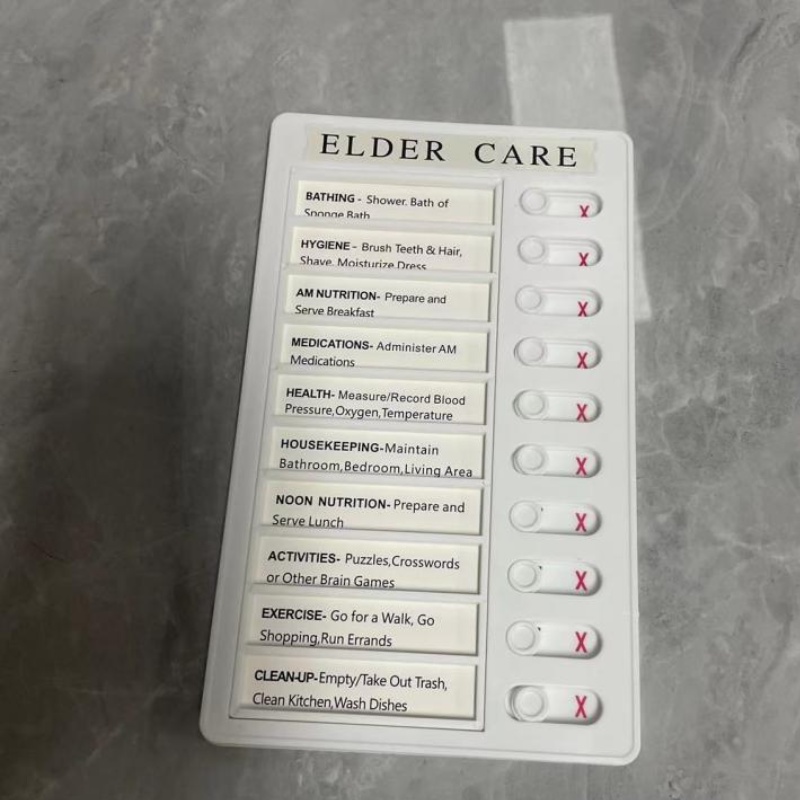 Multifunctional self-discipline punch card replaceable memorandum note ...