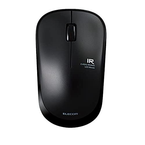 [Direct From Japan] Elecom M-Ir07Drbk เมาส์ไร้สายรับสัญญาณ M Size 3 ปุ่ม Ir เซนเซอร์ประหยัด ...