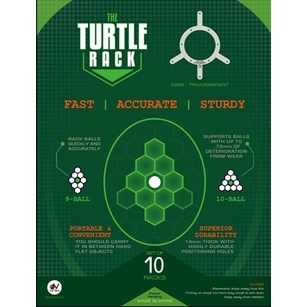 The Turtle Rack 9 & 10 Ball (Pack of 10) | Shopee Thailand
