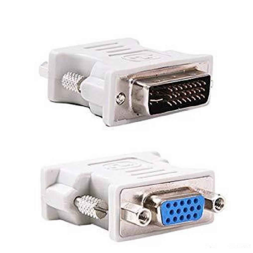 หัวแปลง DVI TO VGA มีหลายแบบให้เลือก DVI 24+5 / 12+5 PIN | Shopee Thailand