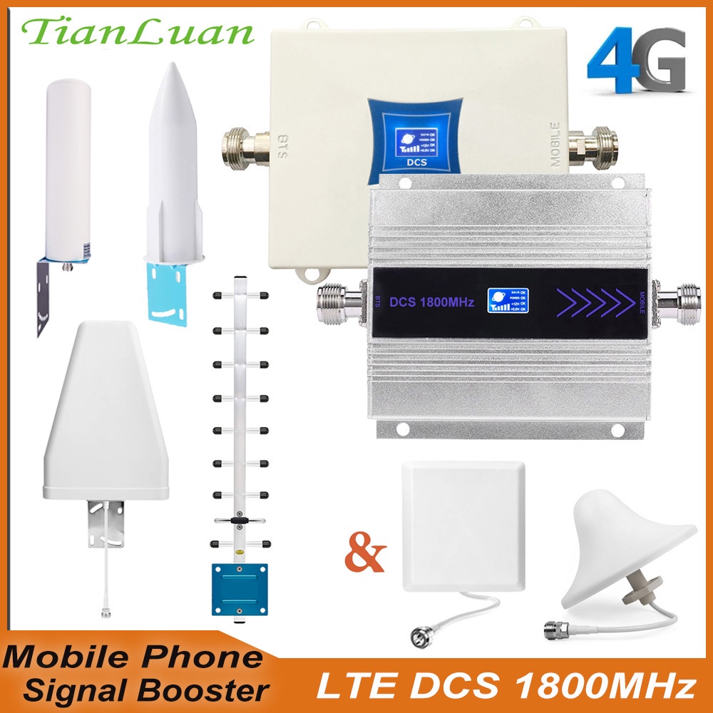 เครื่องขยายสัญญาณเครือข่าย 3 LTE 4G DCS 1800MHz B3 1800 MHz พร้อมเสาอากาศ สําหรับโทรศัพท์มือถือ ...