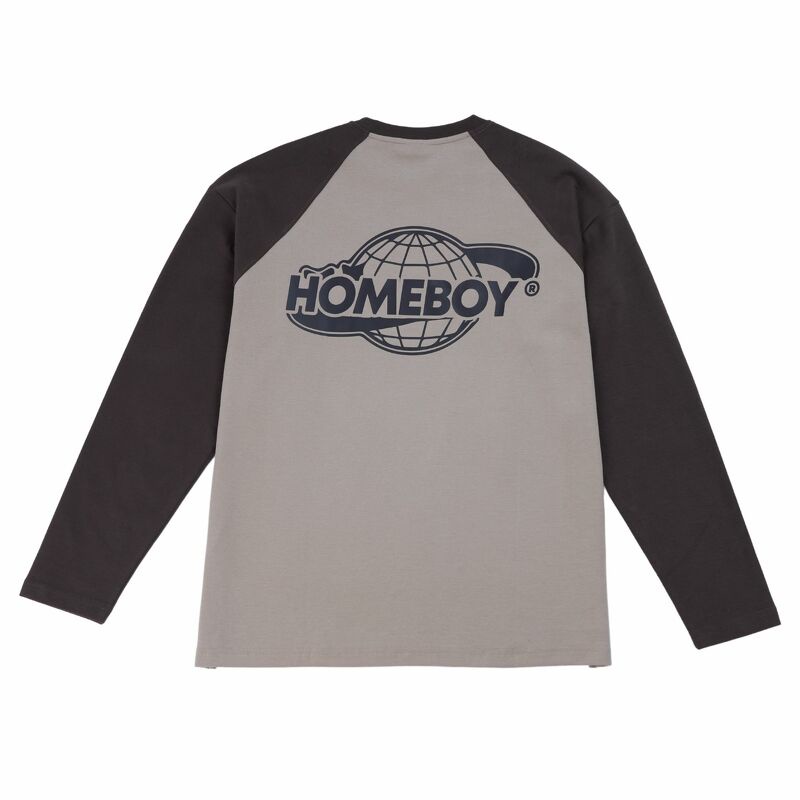 HOMEBOY เสื้อแขนยาวลาย HB.GLOB | Shopee Thailand