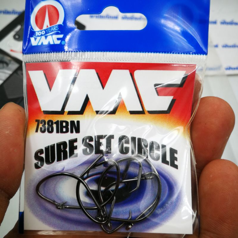 ตัวเบ็ดเซอร์เคิลฮูก วีเอ็มซี รหัส 7381 ผลิตฝรั่งเศส VMC CIRCLE HOOK 7381 | Shopee Thailand