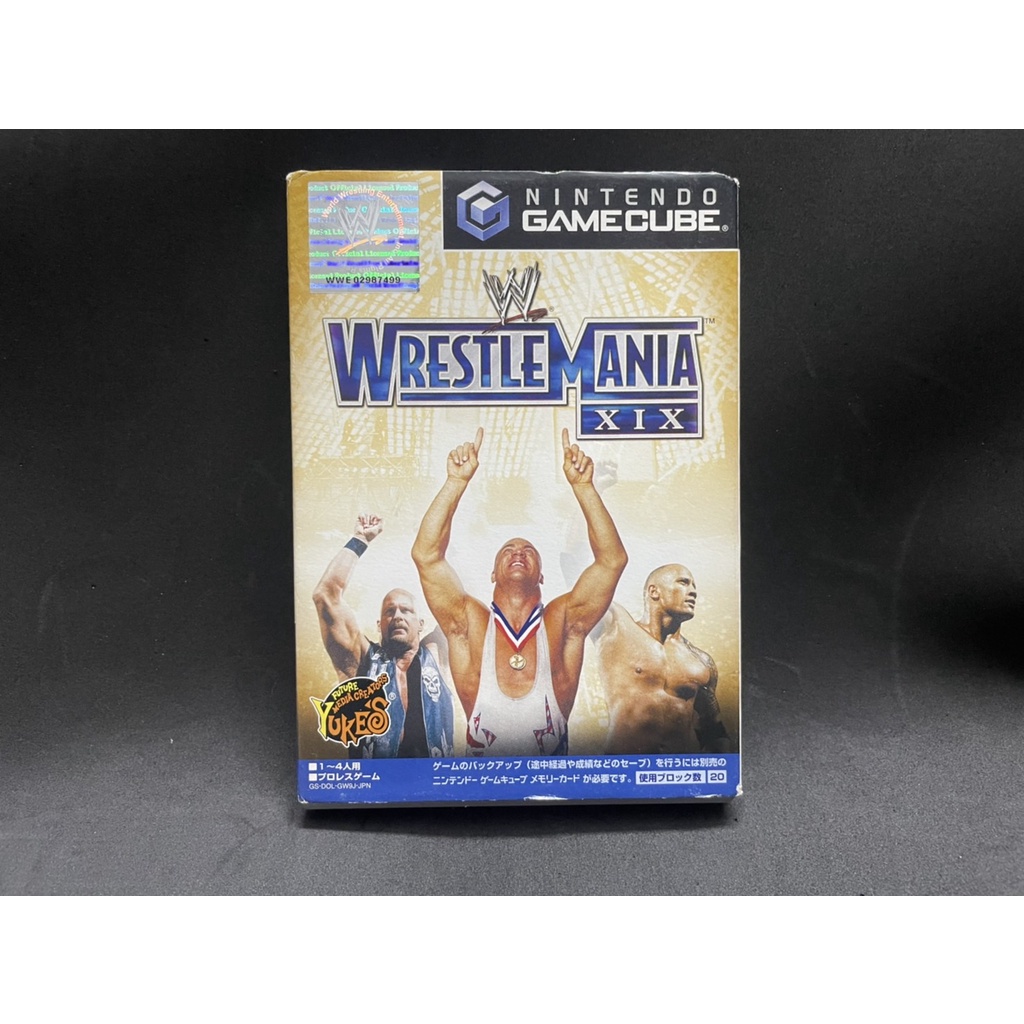 แผ่นเกมส์ GameCube Game : WWE WrestleMania XIX : NGC Japan | Shopee ...