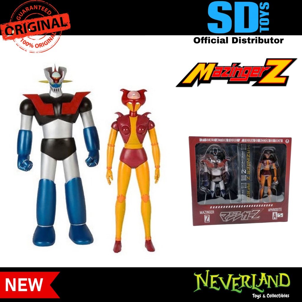 SD Toys Mazinger Z Mazinger & Afrodita 2 Figures Set | Shopee Thailand
