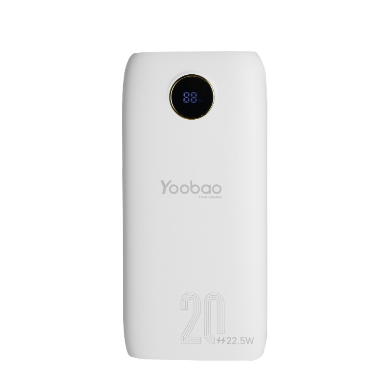 พาวเวอร์แบงค์ Yoobao รุ่น PD26-V2 ความจุ 20000mAh. แบตสำรอง ชาร์จเร็ว PD20W Q22.5W Powerbank ...