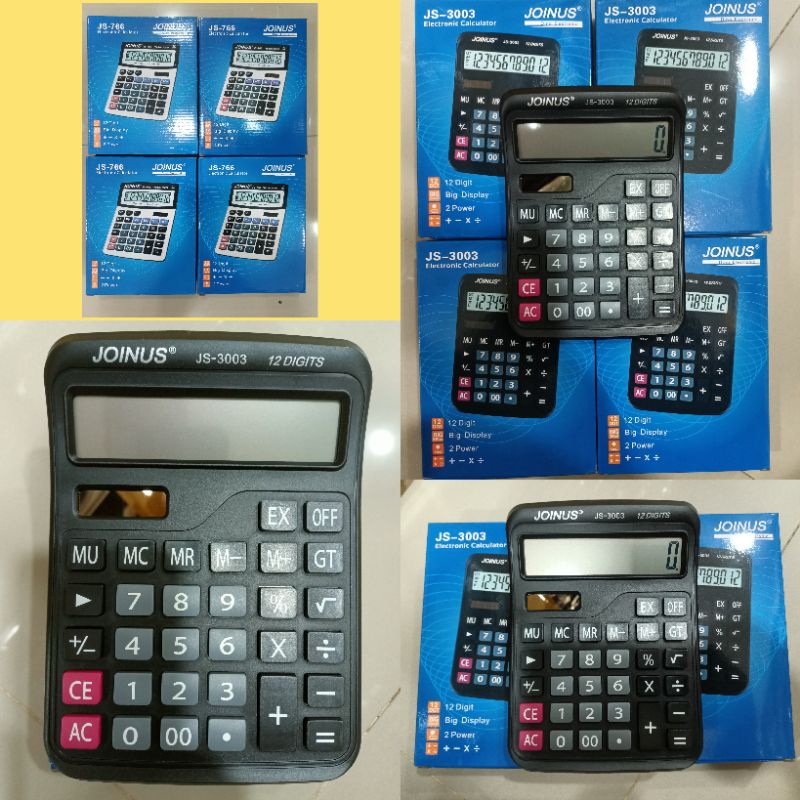 เครื่องคิดเลข#JOINUSรุ่นJS-3003 ตอบโจทย์ทุกฟังชั่นใช้งานง่ายสวยทนทาน ...