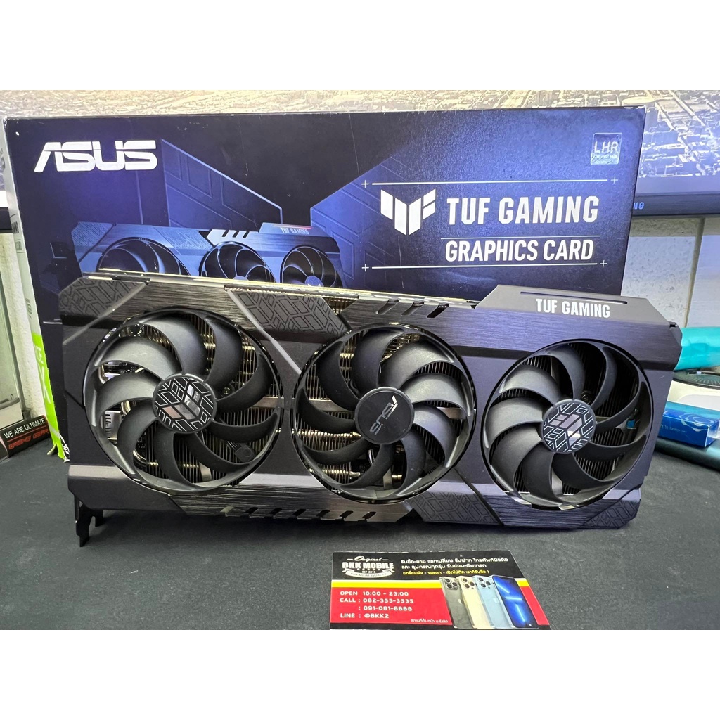 ASUS TUF Gaming GeForce RTX™ 3080 V2 10GB GDDR6X with LHR (ประกนไทย ...