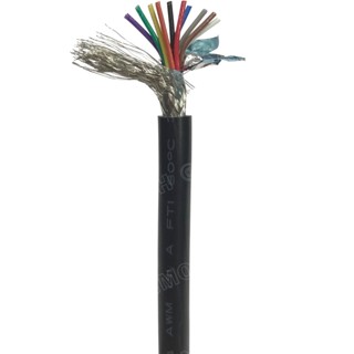 [ 1 เมตร ] TW-2464-BS-28AWG-10C สีดำ Black สายมัลติคอร์ 10 คอร์ ขนาด ...