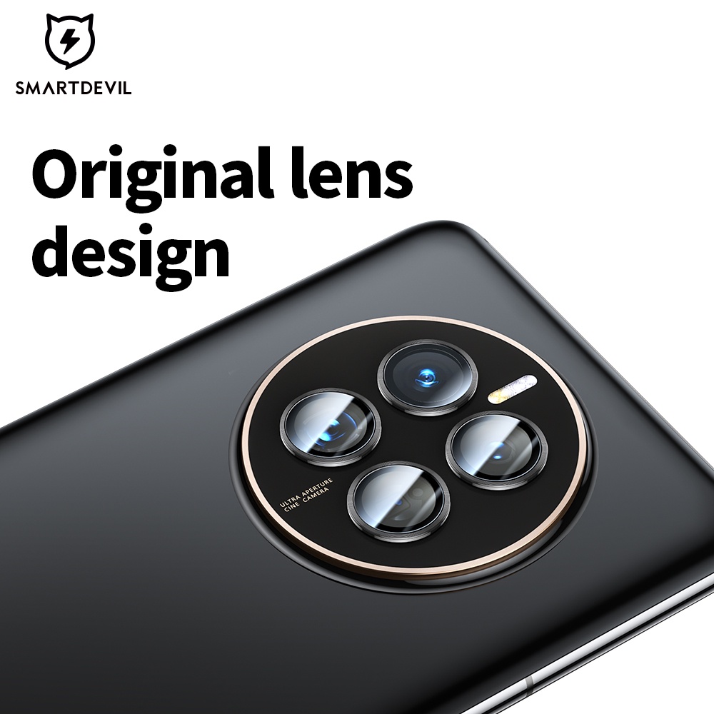 SmartDevil ฟิล์มกระจกนิรภัยกันรอยเลนส์กล้องหลัง สําหรับ Huawei mate 50 50pro | Shopee Thailand