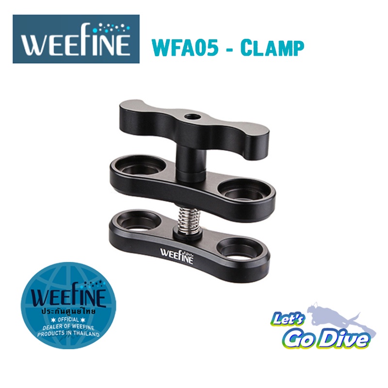 Weefine - WFA05 Clamp - อุปกรณ์ถ่ายรูปใต้น้ำ | Shopee Thailand