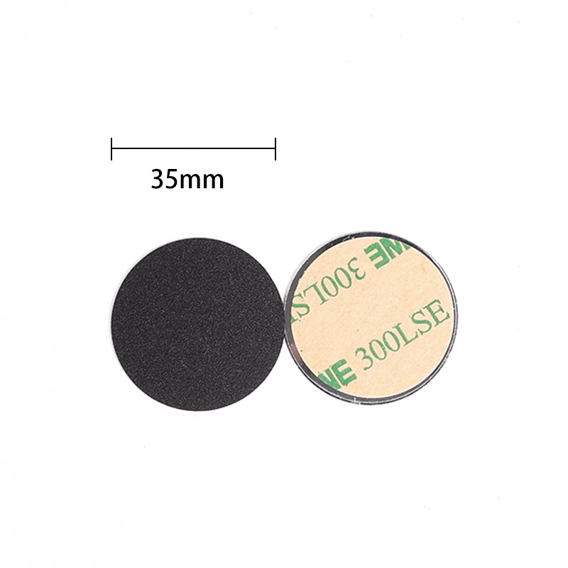 5Pcs Magnetic Metal Plates Sticker for Smart Phone Matte Black ...