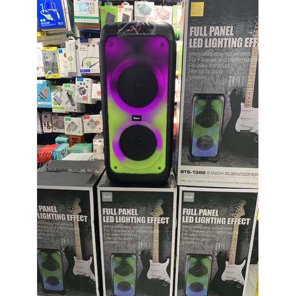 SY คุณภาพดี ลำโพงบลูทูธ BTS-1388 ขนาดดอกลำโพง เสียงดีเบสหนักมากๆๆ ฟังก ...