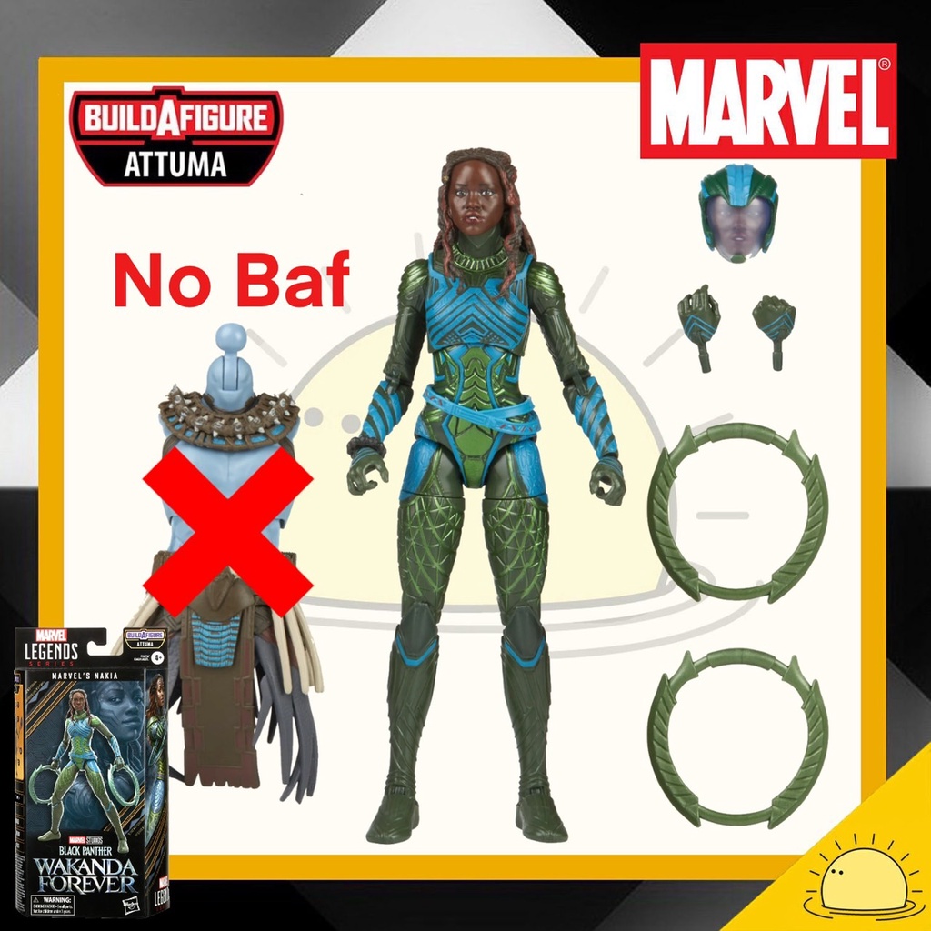 Marvel Legends Black Panther Wakanda Forever Wave 1 Attuma Baf - Marvel ...
