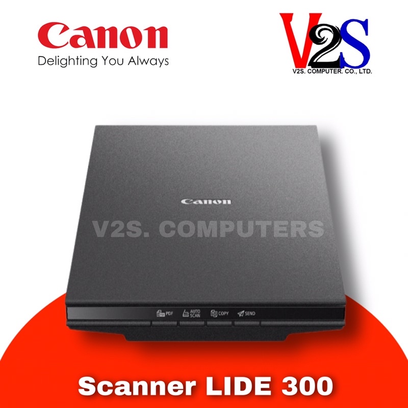สแกนเนอร์ (Scanner) Canon LIDE 300 ประกันศูนย์ 1 ปี | Shopee Thailand