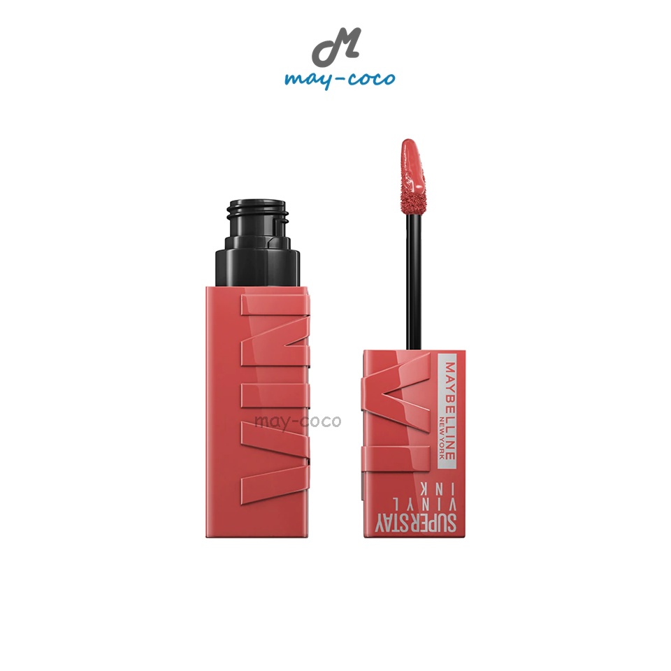 ถูก/แท้/มีไลฟ์ (มีสีใหม่) ลิป Maybelline Superstay Vinyl Ink Lip ลิปไว ...