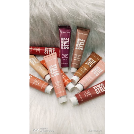 THE BODY SHOP FREE STYLE MUTI-TASKING COLOUR FARD 15ML (ทาตา แก้ม ปาก ...