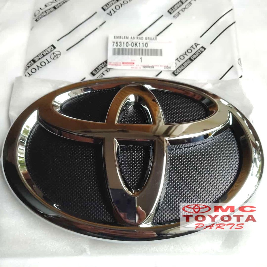 Fortuner VRZ 75310-0K110 กระจังหน้าหม้อน้ําสัญลักษณ์โลโก้ด้านหน้า ...