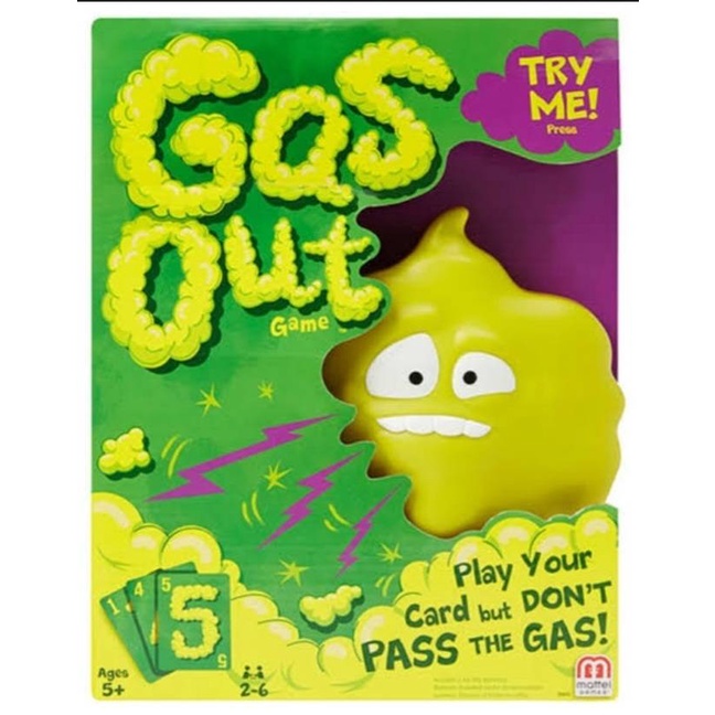 Mattel Game gas out บอร์ดเกม เกมตด เกมแก๊สเอ้า รุ่น DHW40 | Shopee Thailand