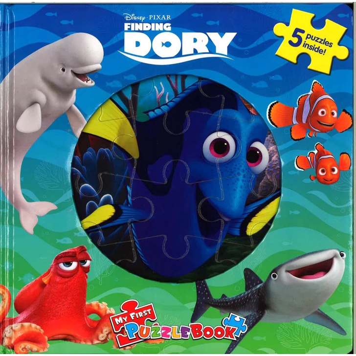 Disney Finding Dory My First Puzzle Book หนังสือเด็ก จิ๊กซอว์ ภาษา ...