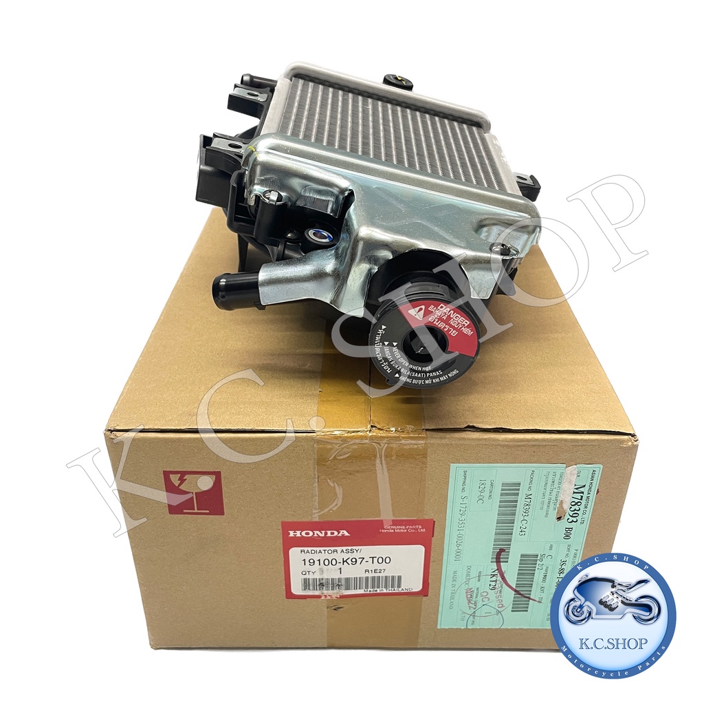 หม้อน้ำ PCX 150 2018-2020 รุุ่นไฟหน้า LED แท้ศูนย์ HONDA 100% 19100-K97 ...