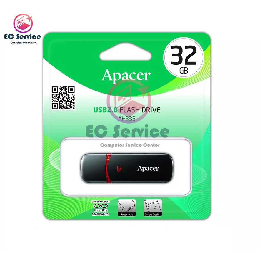 แฟรชไดร์ฟ APACER Flash Drive AH333 ขนาดความจุ GB 32 GB 64 GB จัดเก็บ ...