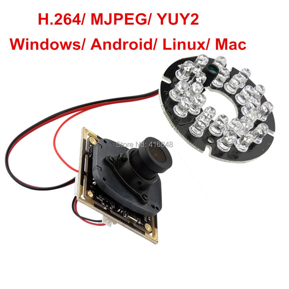1920X1080 H.264 30fps USB Camera Module Board PCB with AR0330 CMOS ...