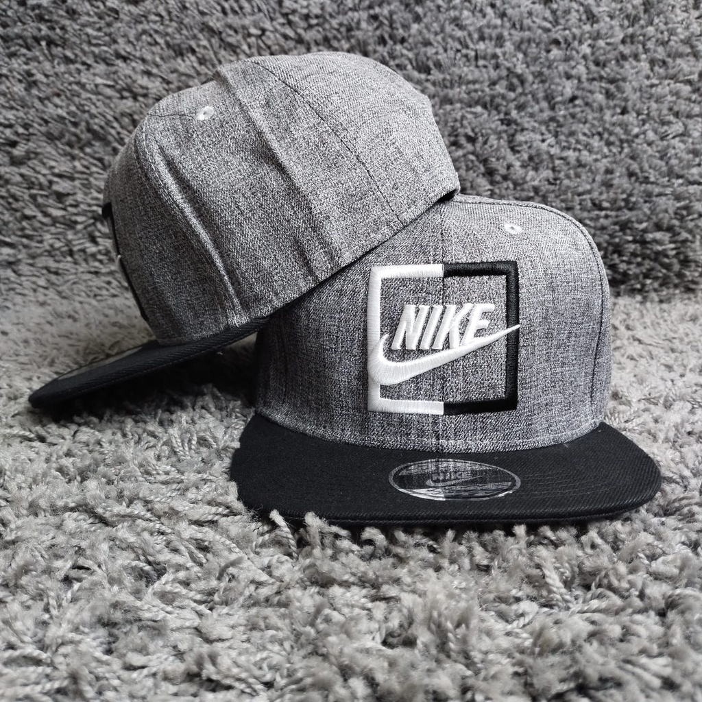 หมวก Nike Snapback คุณภาพระดับพรีเมียมร่วมสมัย เรียบง่าย | Shopee Thailand
