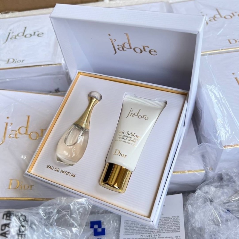 Dior Jadore EDP Mini Gift Set - น้ำหอม 5ml - Body Lotion 20ml | Shopee Thailand