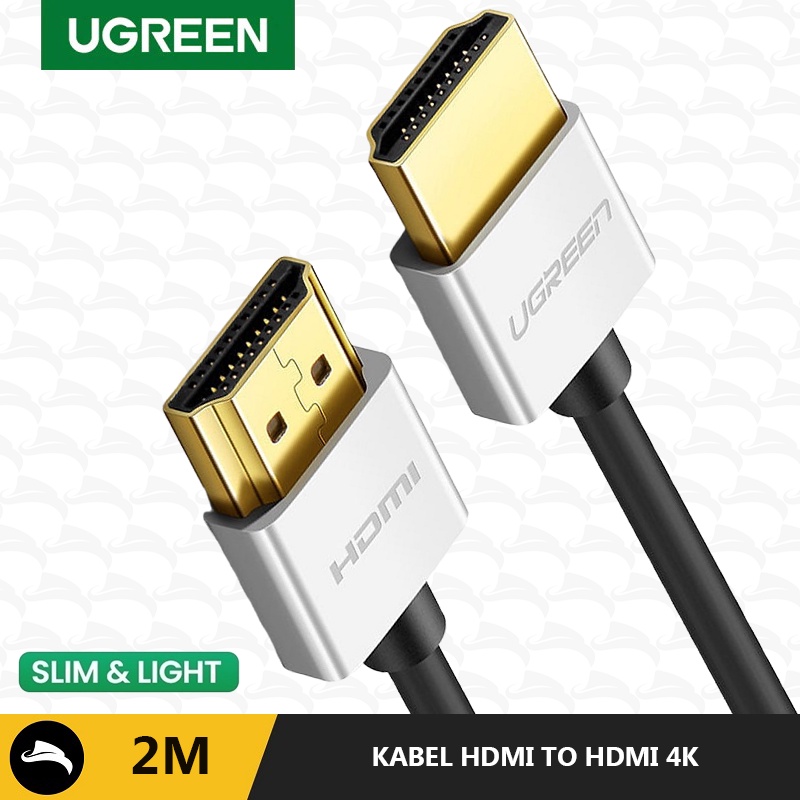 Ugreen 30478 สาย HDMI TO HDMI ULTRA SLIM 2.0 4K UHD HIGH DEFINITION ...