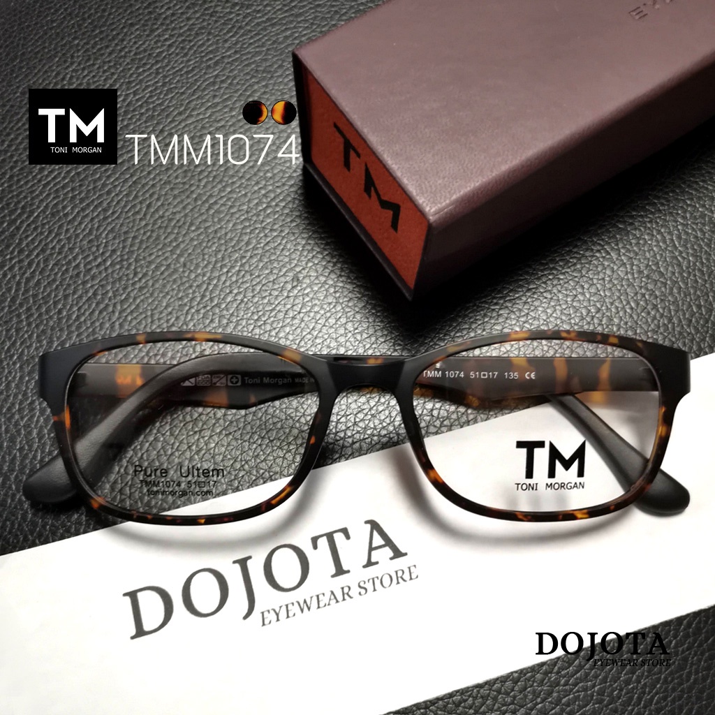 กรอบแว่นตา Toni Morgan รุ่น TMM1074 สีกระ น้ำหนักเบา Made in Korea ...