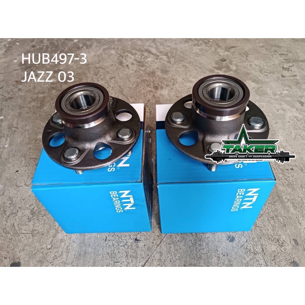 ลูกปืนล้อหลัง NTN รหัส HUB497-3 แท้สำหรับ Honda Jazz 03 ฮอนด้าแจ๊ซ 03 | Shopee Thailand