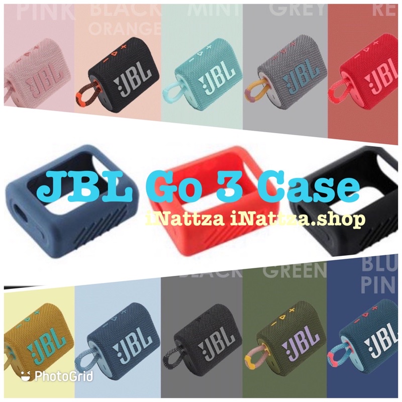 (1)เคส JBL Go 3 ลำโพงบลูทูธไร้สาย (Silicone case JBL Go 3) | Shopee ...
