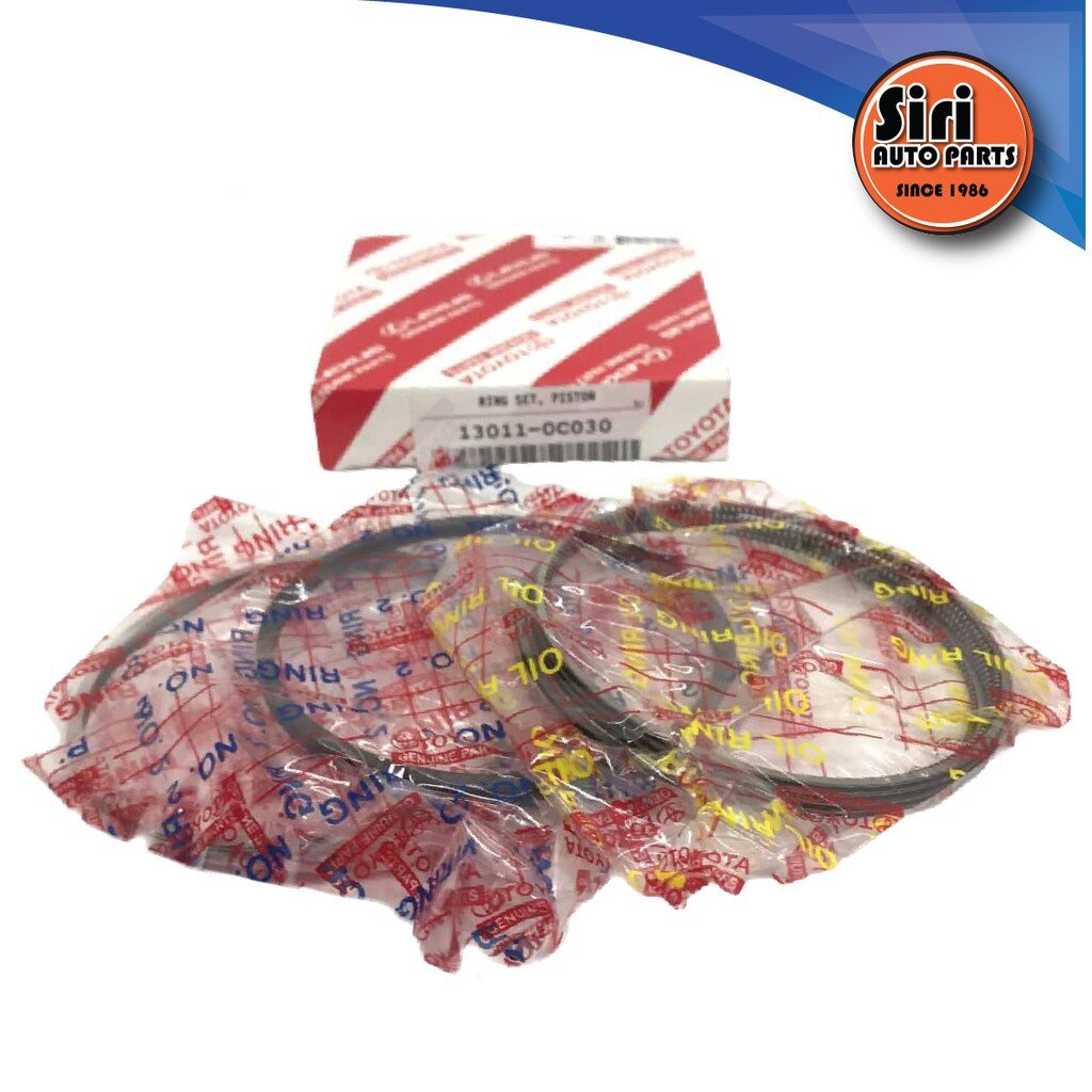 (แท้ศูนย์) แหวนลูกสูบ TOYOTA 2TRFE/Vigo 2.7 / Commuter เบนซิน โตโยต้า ...