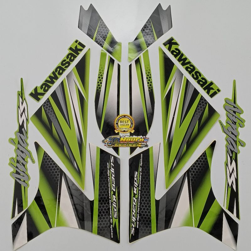 Hijau 2013 kawasaki ninja ss striping รายชื่อสีเขียว ตัวเรือนมาตรฐาน ...