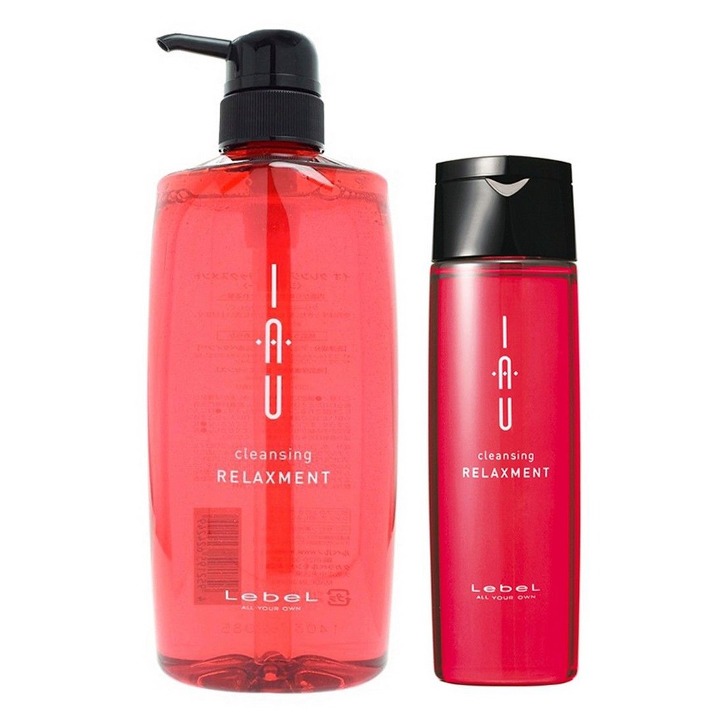 Lebel IAU Cleansing Relaxment Shampoo 200/600/1000 ml แชมพูสำหรับหนัง ...