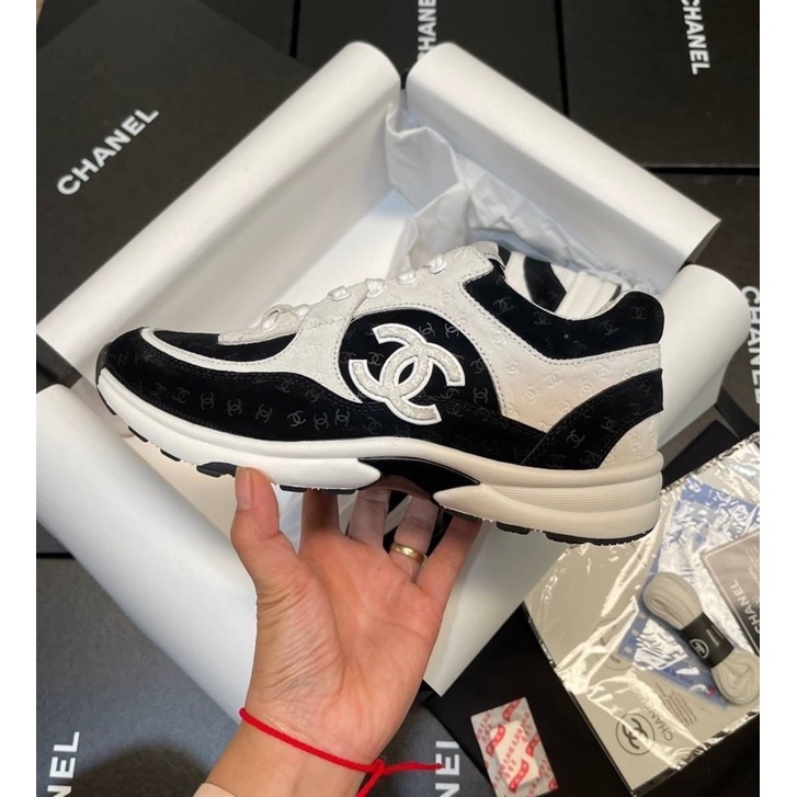พร้อมส่ง รองเท้าผ้าใบผู้หญิงแบรนด์เนมเกรดOrigen Cha. women sneakers ...
