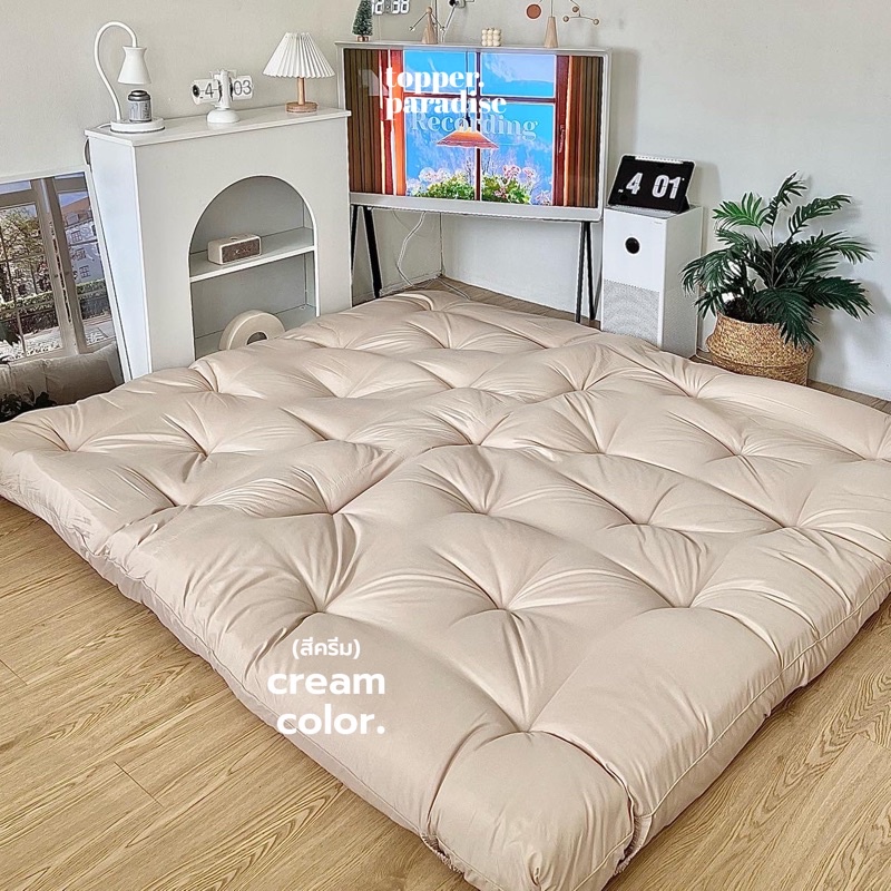 Topper paradise รุ่น Extra ท็อปเปอร์ เบาะรองนอน เสริมฟูก ผ้าคอตตอน ความ ...