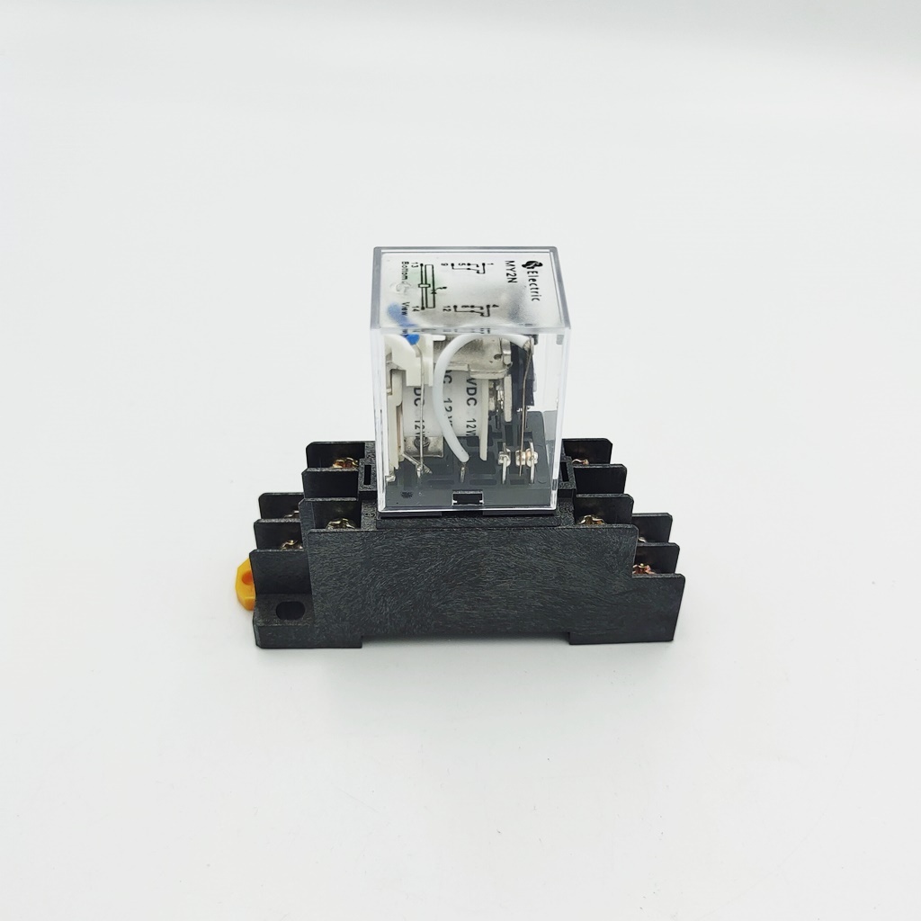 MODEL:MY-2N+PYF-08A/PNC RELAY&SOCKET รีเลย์พร้อมซ้อกเก็ต 8ขา 5A คอนแทก ...
