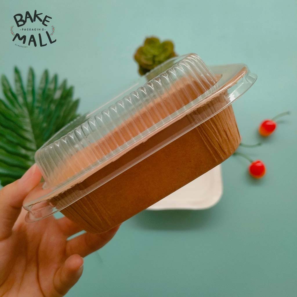 UTRAY (20 ใบ) ถาดกระดาษอบขนม U-TRAY 120 สีขาว (400 มล.) ถาดกระดาษใส่ ...