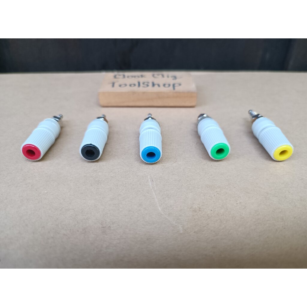 Binding post ไบดิ่งโพส สำหรับ ใช้ร่วมกับ Banana Plug หรือ หางปลากลม สี ...