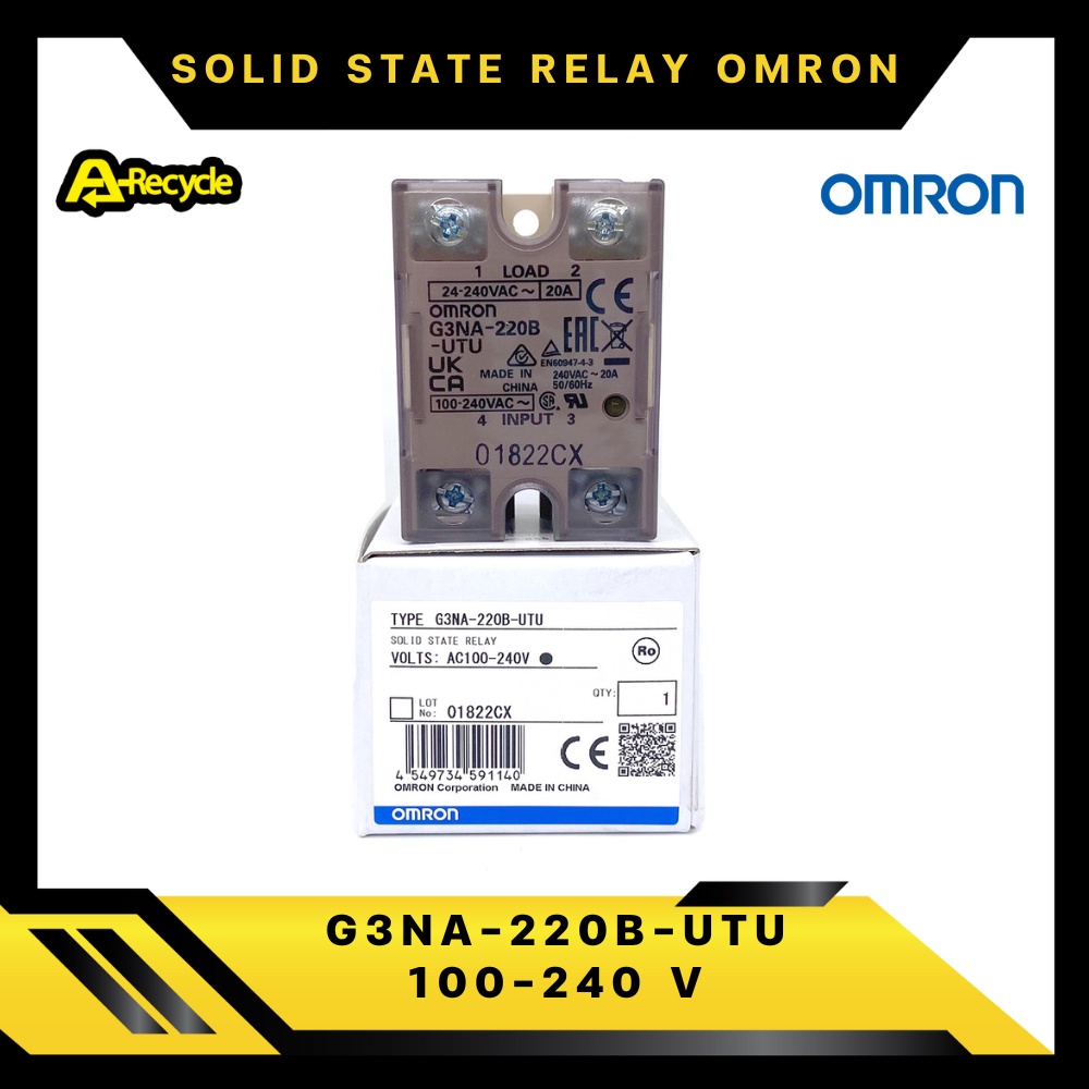 OMRON G3NA-220B-UTU, 100-240V SOLID STATE RELAY | Shopee Thailand