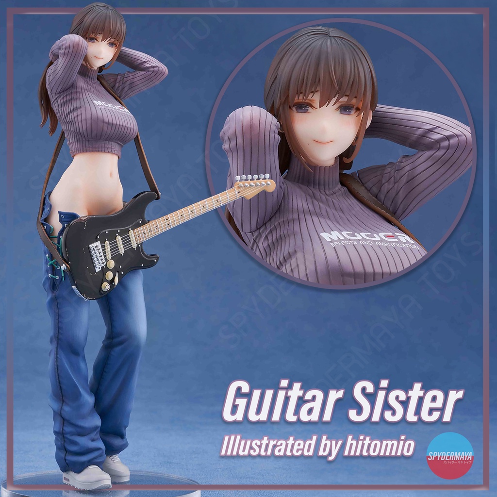 [พร้อมส่ง] ฟิกเกอร์ Guitar Sister Illustrated by hitomio Limited ...