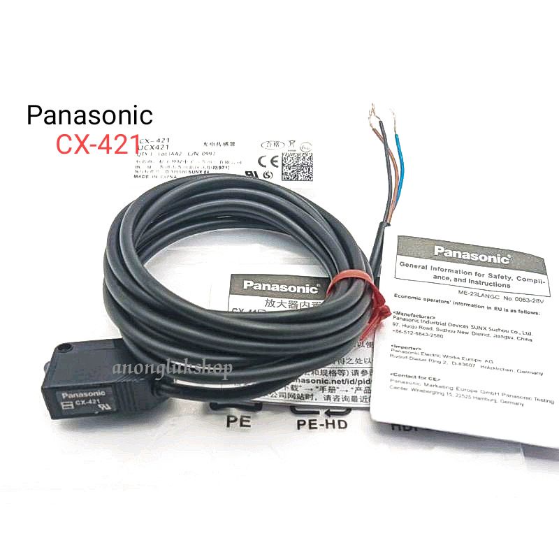 CX-421 CX421 Panasonic Diffuse Photoelectric Sensor, 3 สาย ระยะจับ ...