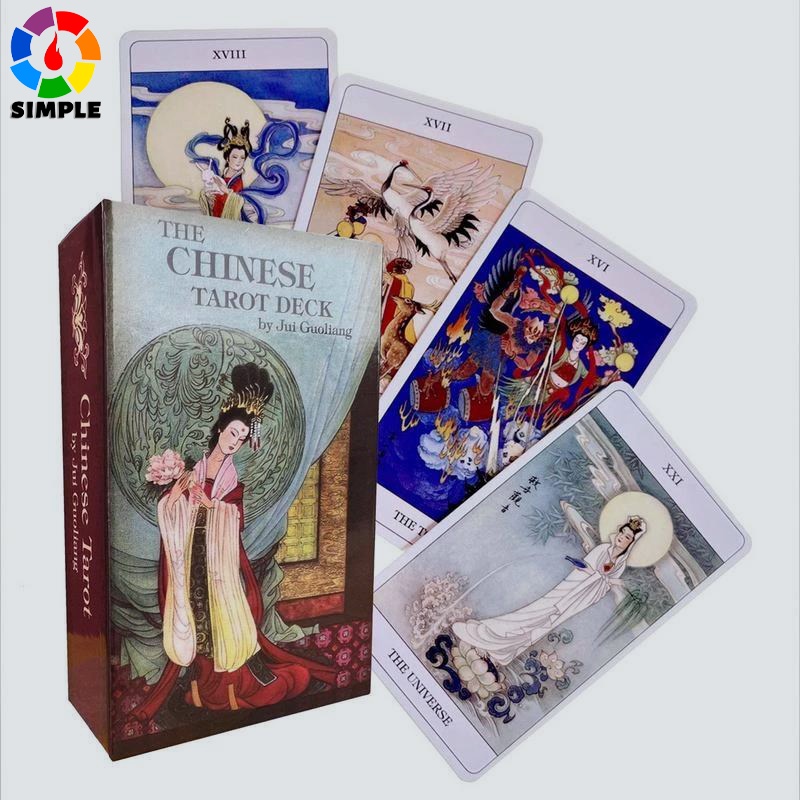 Chinese Tarot Cards Game Fate Divination Board Game | Shopee Thailand