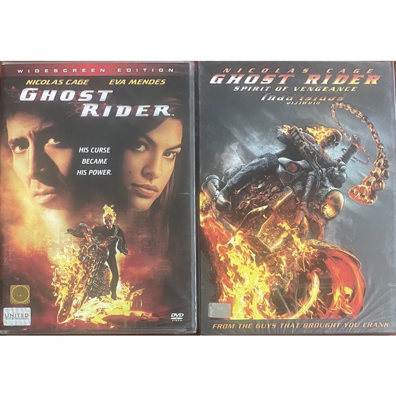 Ghost Rider 1-2 (DVD)-โกสต์ ไรเดอร์ ภาค 1-2 (ดีวีดี) | Shopee Thailand